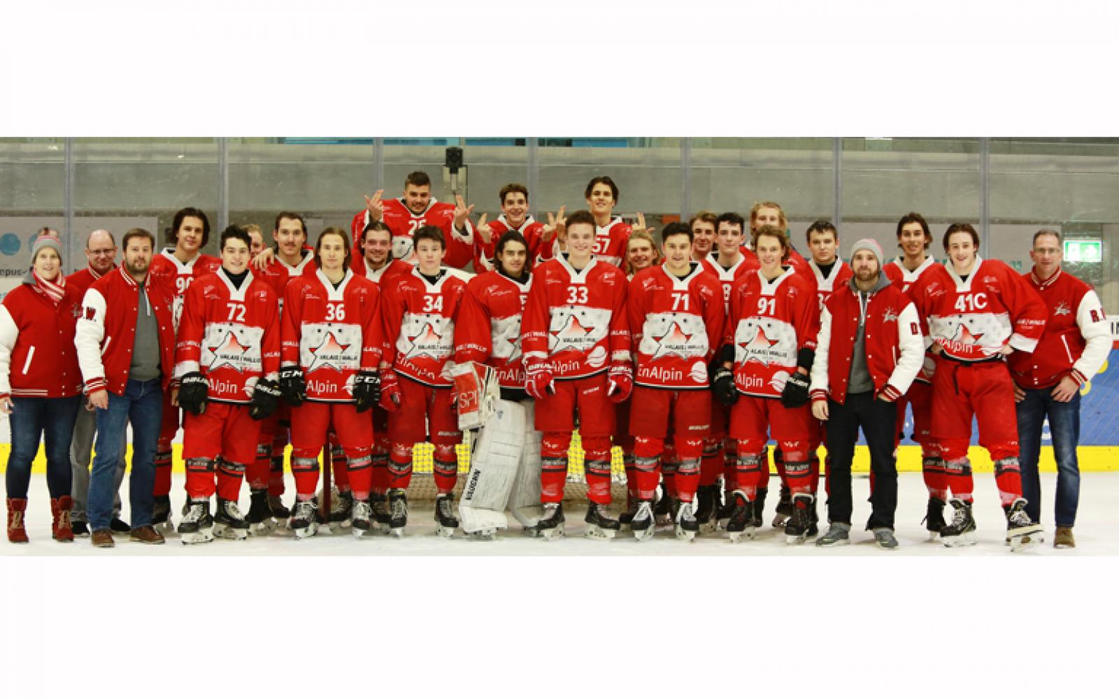 Junioren U20 Team Valais/Wallis Future: Beginn der Playoffs | EHC Visp